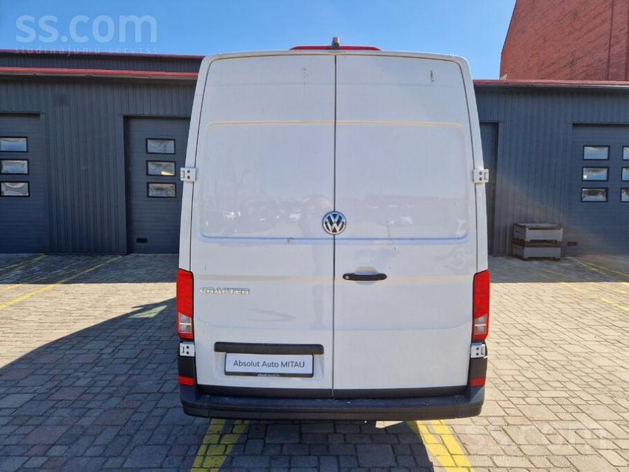 Balts Volkswagen Crafter 2021 Jelgava, ar dzinēja tilpumu 2.00 L un nobraukumu 112 tūkst. km par 16500 €, foto 5 vietnē AUTOMOTO.COM.LV