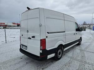 White Volkswagen Crafter 2021 in Jekabpils, with an engine capacity of 2.00 L and mileage of 154 thousand km for 19990 €, photo 6 on AUTOMOTO.COM.LV