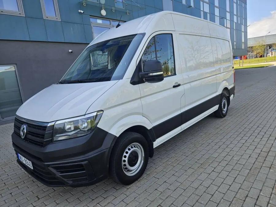 Balts Volkswagen Crafter 2021 Jēkabpils, ar dzinēja tilpumu 2.00 L un nobraukumu 190 tūkst. km par 17990 €, foto 1 vietnē AUTOMOTO.COM.LV