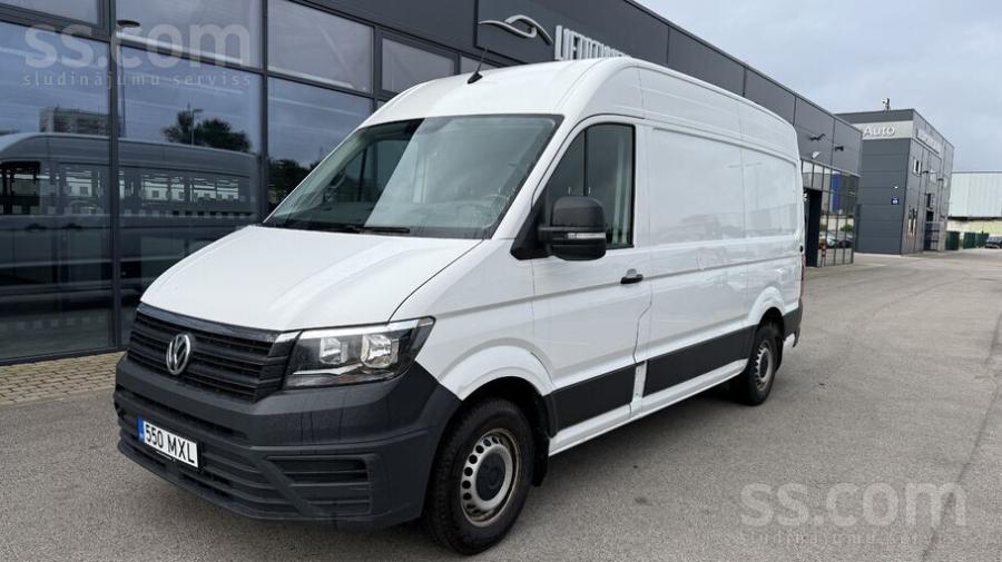 Balts Volkswagen Crafter 2021 Rīga, ar dzinēja tilpumu 2.00 L un nobraukumu 120 tūkst. km par 15900 €, foto 1 vietnē AUTOMOTO.COM.LV