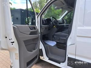 White Volkswagen Crafter 2021 in Riga, with an engine capacity of 2.00 L and mileage of 0 thousand km for 21175 €, photo 21 on AUTOMOTO.COM.LV