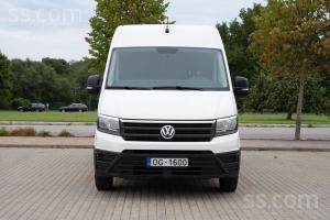 White Volkswagen Crafter 2021 in Riga, with an engine capacity of 2.00 L and mileage of 199 thousand km for 17300 €, photo 3 on AUTOMOTO.COM.LV