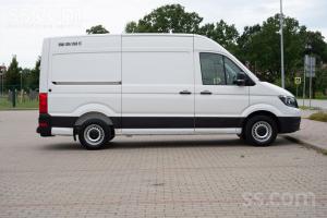 White Volkswagen Crafter 2021 in Riga, with an engine capacity of 2.00 L and mileage of 199 thousand km for 17300 €, photo 9 on AUTOMOTO.COM.LV