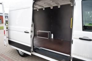 White Volkswagen Crafter 2021 in Riga, with an engine capacity of 2.00 L and mileage of 199 thousand km for 17300 €, photo 11 on AUTOMOTO.COM.LV