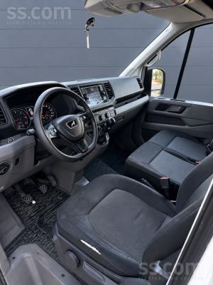 Balts Volkswagen Crafter 2021 Ogre, ar dzinēja tilpumu 2.00 L un nobraukumu 224 tūkst. km par 14500 €, foto 5 vietnē AUTOMOTO.COM.LV