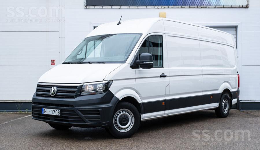 Balts Volkswagen Crafter 2022 Rīga, ar dzinēja tilpumu 2.00 L un nobraukumu 101 tūkst. km par 29350 €, foto 1 vietnē AUTOMOTO.COM.LV