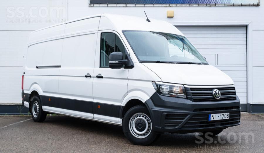 Balts Volkswagen Crafter 2022 Rīga, ar dzinēja tilpumu 2.00 L un nobraukumu 101 tūkst. km par 29350 €, foto 2 vietnē AUTOMOTO.COM.LV