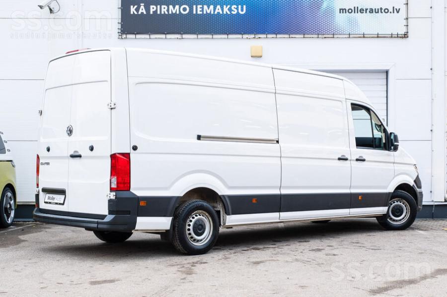 Balts Volkswagen Crafter 2022 Rīga, ar dzinēja tilpumu 2.00 L un nobraukumu 104 tūkst. km par 28800 €, foto 4 vietnē AUTOMOTO.COM.LV