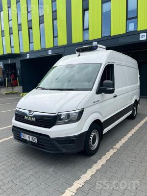 White Volkswagen Crafter 2022 in Riga, with an engine capacity of 2.00 L and mileage of 310 thousand km for 18000 €, photo  on AUTOMOTO.COM.LV