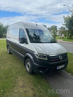Balts Volkswagen Crafter 2022 Rīga, ar dzinēja tilpumu 2.00 L un nobraukumu 122 tūkst. km par 29900 €, foto  vietnē AUTOMOTO.COM.LV