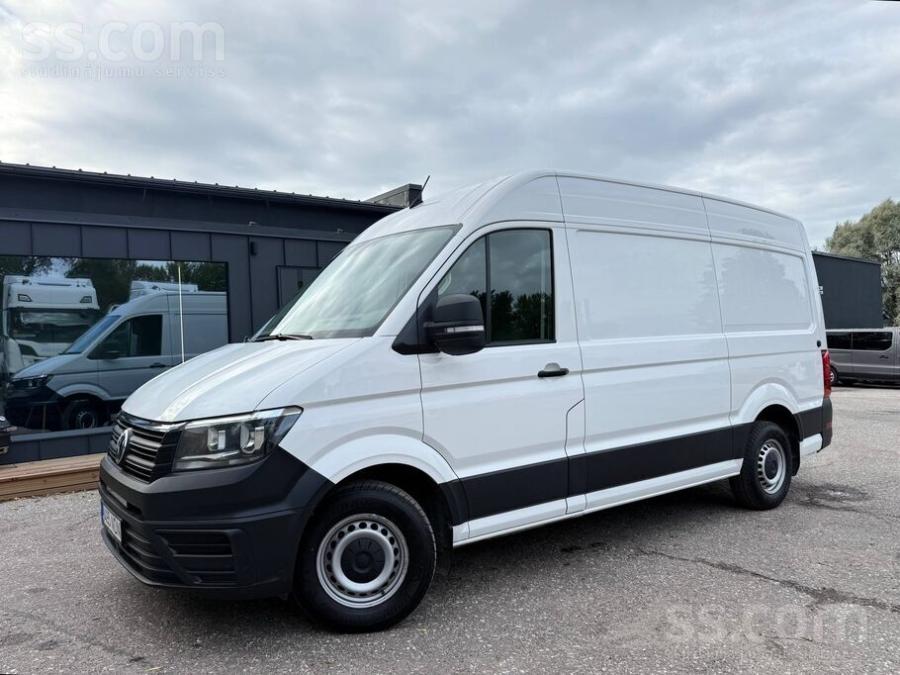 White Volkswagen Crafter 2022 in Tallinn, with an engine capacity of 2.00 L and mileage of 214 thousand km for 16990 €, photo 3 on AUTOMOTO.COM.LV