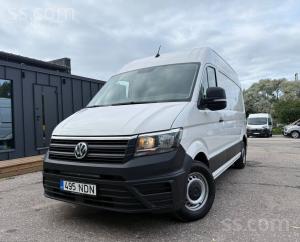 White Volkswagen Crafter 2022 in Tallinn, with an engine capacity of 2.00 L and mileage of 214 thousand km for 16990 €, photo 4 on AUTOMOTO.COM.LV