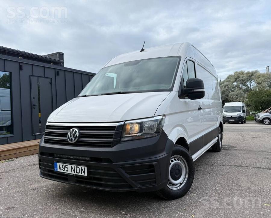 White Volkswagen Crafter 2022 in Tallinn, with an engine capacity of 2.00 L and mileage of 214 thousand km for 16990 €, photo 4 on AUTOMOTO.COM.LV