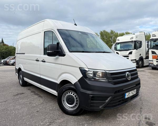 Volkswagen Crafter 2022 in Tallinn on AUTOMOTO.COM.LV White Volkswagen Crafter 2022 in Tallinn, with an engine capacity of 2.00 L and mileage of 214 thousand km for 16990 €, photo 6 on AUTOMOTO.COM.LV