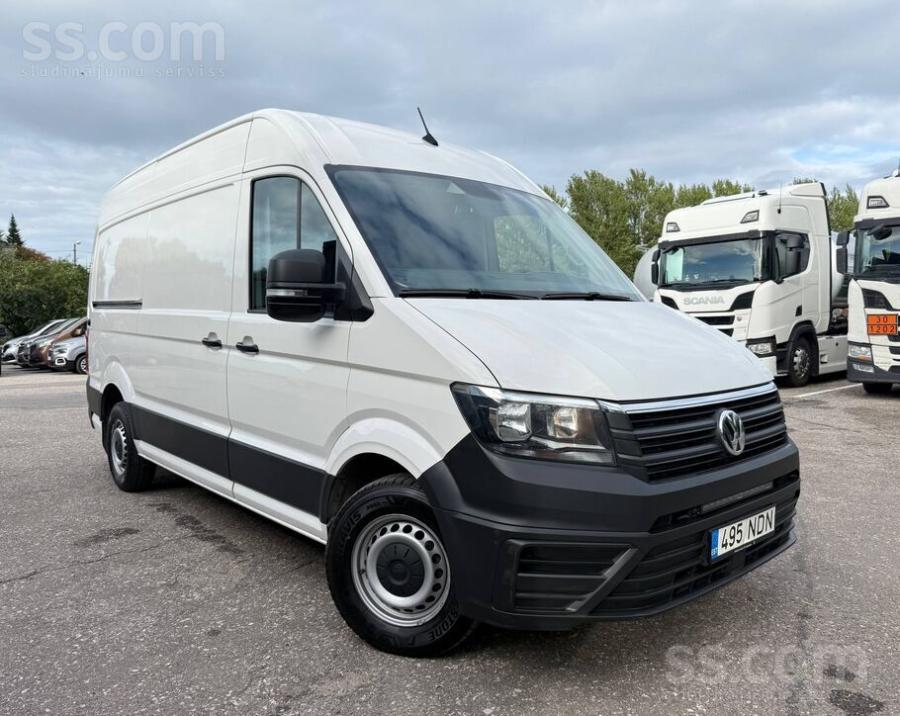 White Volkswagen Crafter 2022 in Tallinn, with an engine capacity of 2.00 L and mileage of 214 thousand km for 16990 €, photo 6 on AUTOMOTO.COM.LV