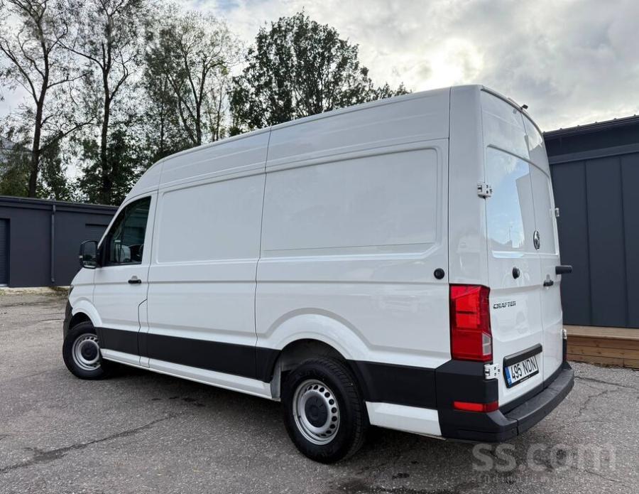 White Volkswagen Crafter 2022 in Tallinn, with an engine capacity of 2.00 L and mileage of 214 thousand km for 16990 €, photo 11 on AUTOMOTO.COM.LV