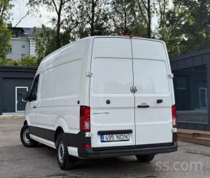 White Volkswagen Crafter 2022 in Tallinn, with an engine capacity of 2.00 L and mileage of 214 thousand km for 16990 €, photo 14 on AUTOMOTO.COM.LV