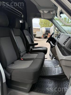 White Volkswagen Crafter 2022 in Tallinn, with an engine capacity of 2.00 L and mileage of 214 thousand km for 16990 €, photo 24 on AUTOMOTO.COM.LV