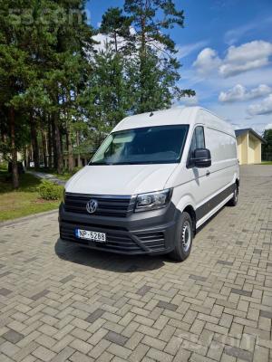 Balts Volkswagen Crafter 2023 Rīga, ar dzinēja tilpumu 2.00 L un nobraukumu 12 tūkst. km par 33999 €, foto  vietnē AUTOMOTO.COM.LV