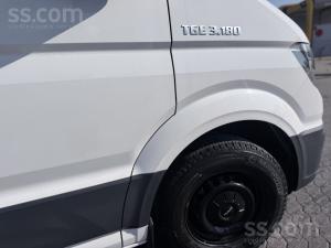 White Volkswagen Crafter 2024 in Liepaja, with an engine capacity of 2.00 L and mileage of 209 thousand km for 42995 €, photo 9 on AUTOMOTO.COM.LV