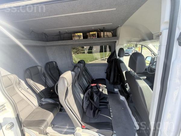 White Volkswagen Crafter 2024 in Liepaja, with an engine capacity of 2.00 L and mileage of 209 thousand km for 42995 €, photo 11 on AUTOMOTO.COM.LV