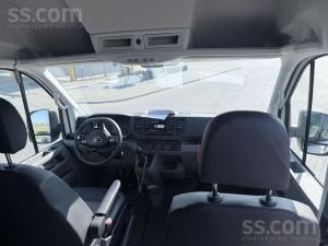 White Volkswagen Crafter 2024 in Liepaja, with an engine capacity of 2.00 L and mileage of 209 thousand km for 42995 €, photo 13 on AUTOMOTO.COM.LV