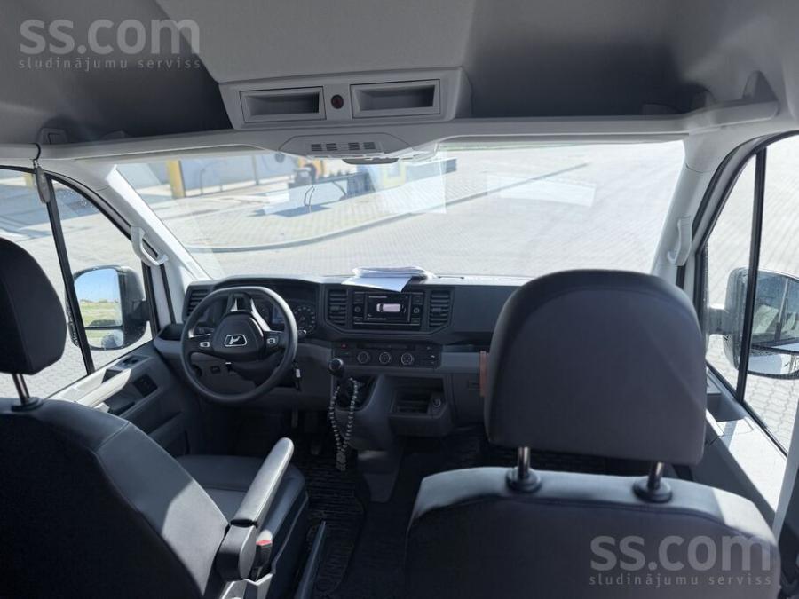 White Volkswagen Crafter 2024 in Liepaja, with an engine capacity of 2.00 L and mileage of 209 thousand km for 42995 €, photo 13 on AUTOMOTO.COM.LV