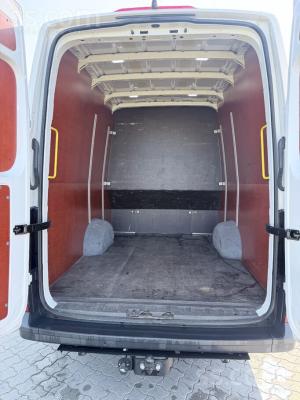 White Volkswagen Crafter 2024 in Liepaja, with an engine capacity of 2.00 L and mileage of 209 thousand km for 42995 €, photo 16 on AUTOMOTO.COM.LV