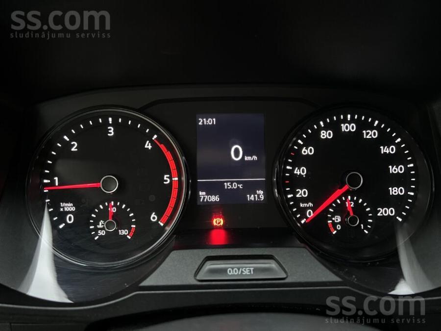 White Volkswagen Crafter 2024 in Riga, with an engine capacity of 2.00 L and mileage of 77 thousand km for 34700 €, photo 13 on AUTOMOTO.COM.LV