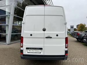 White Volkswagen Crafter 2024 in Valmiera, with an engine capacity of 2.00 L and mileage of 12 thousand km for 42000 €, photo 5 on AUTOMOTO.COM.LV