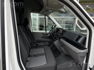 White Volkswagen Crafter 2024 in Valmiera, with an engine capacity of 2.00 L and mileage of 12 thousand km for 42000 €, photo 9 on AUTOMOTO.COM.LV