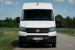 White Volkswagen Crafter 2024 in Cesis, with an engine capacity of 2.00 L and mileage of 69 thousand km for 36200 €, photo 3 on AUTOMOTO.COM.LV