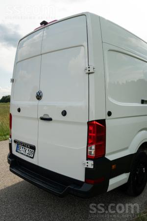 White Volkswagen Crafter 2024 in Cesis, with an engine capacity of 2.00 L and mileage of 69 thousand km for 36200 €, photo 5 on AUTOMOTO.COM.LV