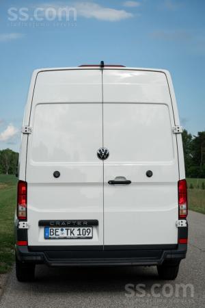 White Volkswagen Crafter 2024 in Cesis, with an engine capacity of 2.00 L and mileage of 69 thousand km for 36200 €, photo 6 on AUTOMOTO.COM.LV