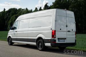 White Volkswagen Crafter 2024 in Cesis, with an engine capacity of 2.00 L and mileage of 69 thousand km for 36200 €, photo 7 on AUTOMOTO.COM.LV