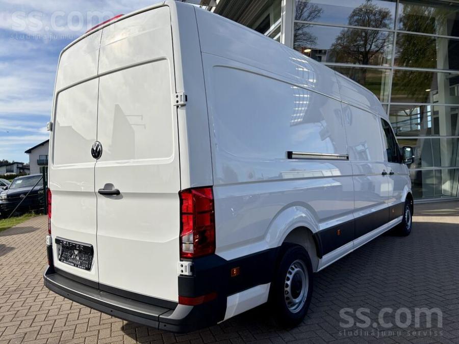 Balts Volkswagen Crafter 2025 Valmiera, ar dzinēja tilpumu 2.00 L un nobraukumu 8 tūkst. km par 41900 €, foto 3 vietnē AUTOMOTO.COM.LV