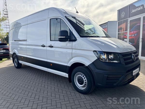 Balts Volkswagen Crafter 2025 Valmiera, ar dzinēja tilpumu 2.00 L un nobraukumu 8 tūkst. km par 41900 €, foto 3 vietnē AUTOMOTO.COM.LV