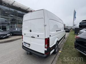 White Volkswagen Crafter 2025 in Riga, with an engine capacity of 2.00 L and mileage of 32 thousand km for 49900 €, photo 3 on AUTOMOTO.COM.LV