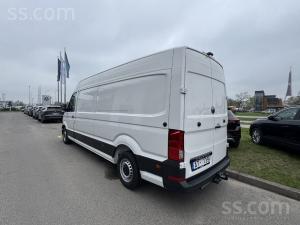 White Volkswagen Crafter 2025 in Riga, with an engine capacity of 2.00 L and mileage of 32 thousand km for 49900 €, photo 4 on AUTOMOTO.COM.LV