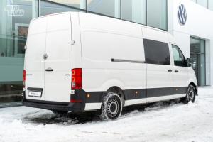 White Volkswagen Crafter 2019 in Vilnius, with an engine capacity of 2.00 L and mileage of 139 thousand km for 24950 €, photo 5 on AUTOMOTO.COM.LV