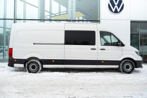 White Volkswagen Crafter 2019 in Vilnius, with an engine capacity of 2.00 L and mileage of 139 thousand km for 24950 €, photo 6 on AUTOMOTO.COM.LV