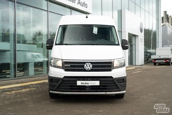 White Volkswagen Crafter 2019 in Vilnius, with an engine capacity of 2.00 L and mileage of 285 thousand km for 15950 €, photo 5 on AUTOMOTO.COM.LV