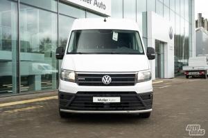 White Volkswagen Crafter 2019 in Vilnius, with an engine capacity of 2.00 L and mileage of 285 thousand km for 15950 €, photo 5 on AUTOMOTO.COM.LV