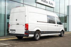White Volkswagen Crafter 2019 in Vilnius, with an engine capacity of 2.00 L and mileage of 169 thousand km for 23950 €, photo 3 on AUTOMOTO.COM.LV