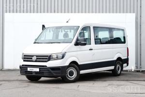 White Volkswagen Crafter 2020 in Riga, with an engine capacity of 2.00 L and mileage of 204 thousand km for 21850 €, photo  on AUTOMOTO.COM.LV