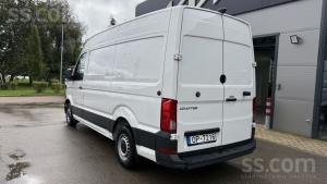 White Volkswagen Crafter 2021 in Riga, with an engine capacity of 2.00 L and mileage of 118 thousand km for 16500 €, photo 4 on AUTOMOTO.COM.LV