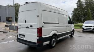 White Volkswagen Crafter 2021 in Riga, with an engine capacity of 2.00 L and mileage of 118 thousand km for 16500 €, photo 6 on AUTOMOTO.COM.LV