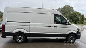 White Volkswagen Crafter 2021 in Riga, with an engine capacity of 2.00 L and mileage of 118 thousand km for 16500 €, photo 7 on AUTOMOTO.COM.LV