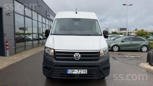 White Volkswagen Crafter 2021 in Riga, with an engine capacity of 2.00 L and mileage of 118 thousand km for 16500 €, photo 9 on AUTOMOTO.COM.LV