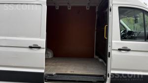 White Volkswagen Crafter 2021 in Riga, with an engine capacity of 2.00 L and mileage of 118 thousand km for 16500 €, photo 16 on AUTOMOTO.COM.LV